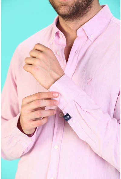 Erkek Pembe Gömlek Yeni Sezon