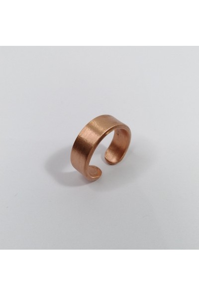 Elden Eve Bakır Saf Bakır Yüzük