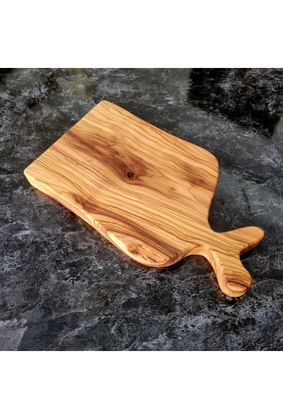 Grizzly Bear Zeytin Ağacı Kesme Sunum Tahtası