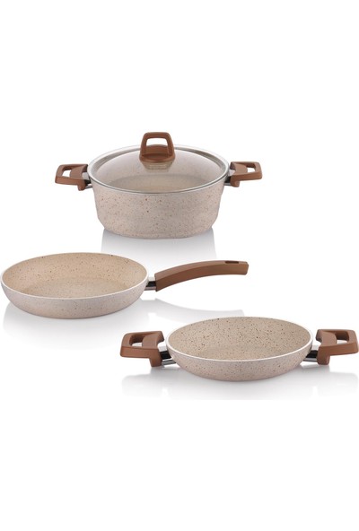 Schafer Dark Storm D.TENC.18CM+SAHAN 18CM+TAVA18CM