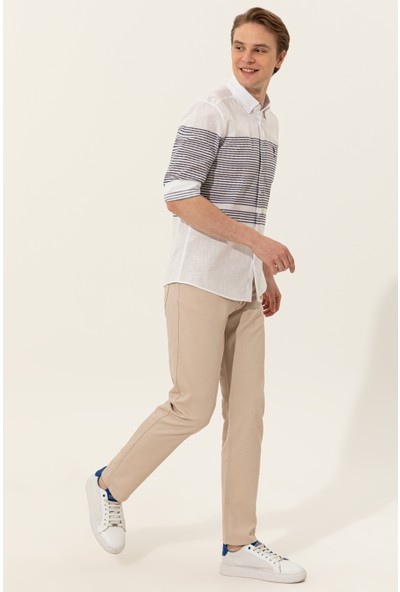 U.S. Polo Assn. Erkek Bej Chinos 50246110-VR011