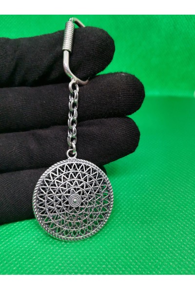 GümüşPark Midyat 925 Ayar Gümüş Anahtarlık