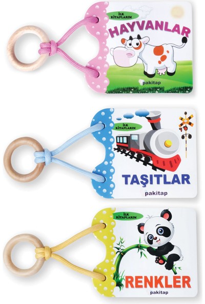Bebek Kitapları Ahşap Diş Kaşıyıcılı Ilk Kitaplarım Seti 3 Kitap Bebek Kitapları Ahşap Diş Kaşıyıcılı Ilk Kitaplarım Seti 3 Kitap