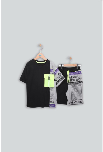 Woy Kids Erkek Çocuk Süprem Şortlu Takım