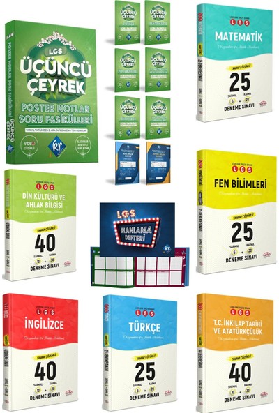 Kr Akademi 2022 8. Sınıf LGS Üçüncü Çeyrek Poster Notlar Soru Fasikülleri ve LGS Branş Deneme Seti Kr Akademi 2022 8. Sınıf LGS Üçüncü Çeyrek Poster Notlar Soru Fasikülleri ve LGS Branş Deneme Seti