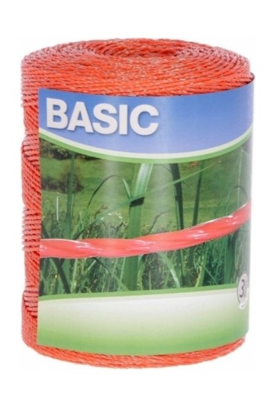 Turuncu Basic Politel Elektrikli Çit Teli 500 Metre Turuncu Basic Politel Elektrikli Çit Teli 500 Metre