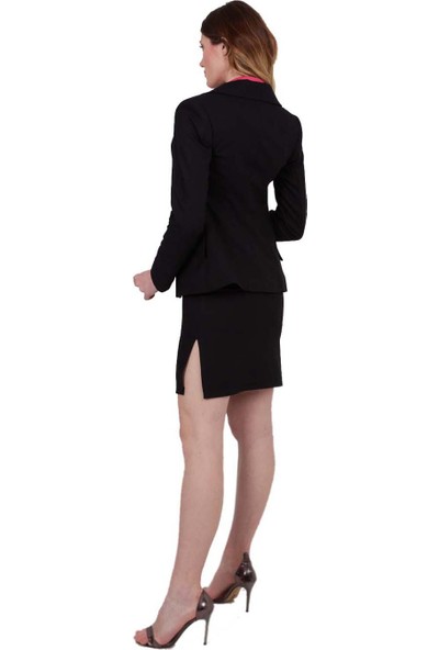 Zennaz Canvas Şık Kadın Ceket Etek Takım Elbise Zennaz Canvas Şık Kadın Ceket Etek Takım Elbise