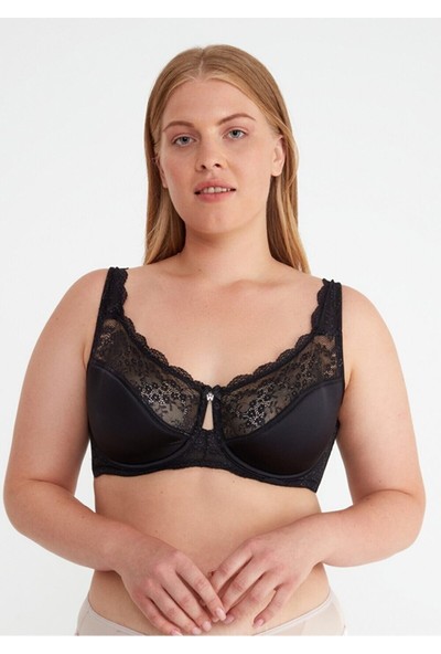 Suwen Lily Toparlayıcı Sütyen - Siyah 75D