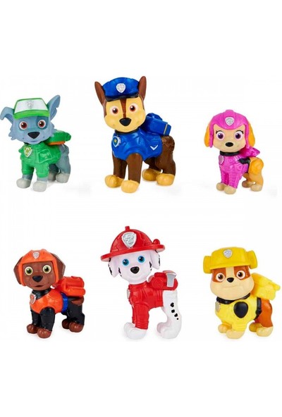 Visco Paw Patrol The Movie Figür Paketi 6 Parça Visco Paw Patrol The Movie Figür Paketi 6 Parça