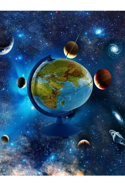 Brons Dünya Küresi 30 Cm. Çap Fiziki Brons Dünya Küresi 30 Cm. Çap Fiziki