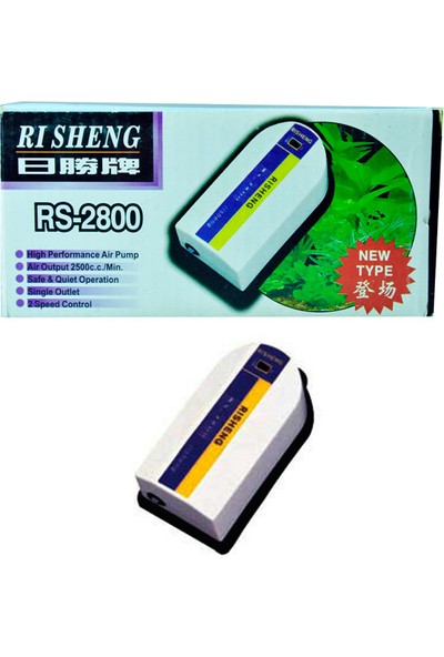 Rs Hava Motoru Tek Çıkışlı 2,5 Ldk 3 W.