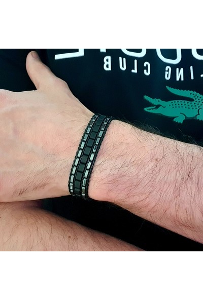 Seven Art Jewelry Doğal Taş Hematit Taşı