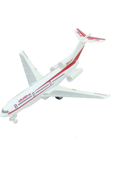 Can Oyuncak Çekbırak Sesli Metal Uçak Oyuncak CAN-180-7 Can Oyuncak Çekbırak Sesli Metal Uçak Oyuncak CAN-180-7