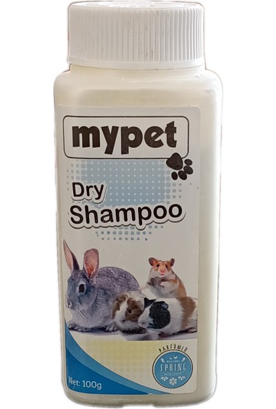 Mypet Dry Shampoo Kemirgenler Için Kuru Toz Şampuan 100 gr Mypet Dry Shampoo Kemirgenler Için Kuru Toz Şampuan 100 gr