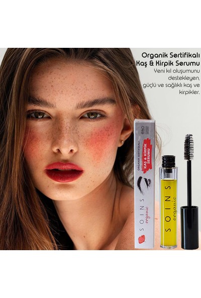 Soins Organic Soins Kaş Kirpik Serumu ( Organik Sertifikalı )