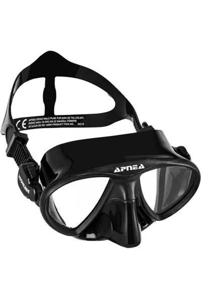 Apnea Highline Siyah Dalış Gözlüğü