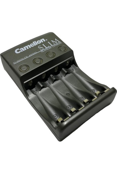 Camelion Ince Pil, Kalem Pil Şarj Aleti Dörtlü 4x Aaa-Aa Otomatik Traveler Charger Camelion Ince Pil, Kalem Pil Şarj Aleti Dörtlü 4x Aaa-Aa Otomatik Traveler Charger