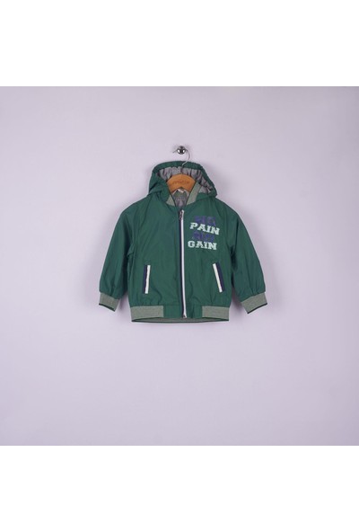 Mutlu Kids Mdm No Baskılı Erkek Yağmurluk (2-5 Yaş)