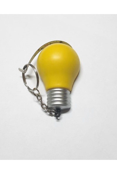 HGüneyli Ampul Figürlü Metreli Anahtarlık HGüneyli Ampul Figürlü Metreli Anahtarlık