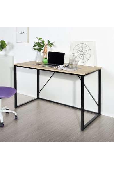 Doffo Bodd Metal Ayaklı Masif Çalışma Masası Doffo Bodd Metal Ayaklı Masif Çalışma Masası