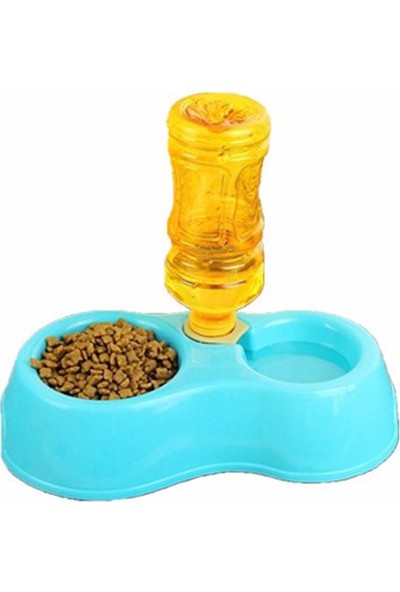 Gezeroğlu Petshop 1 Lt Şişe Uyumlu Su ve Mama Kabı (Renkli) Gezeroğlu Petshop 1 Lt Şişe Uyumlu Su ve Mama Kabı (Renkli)
