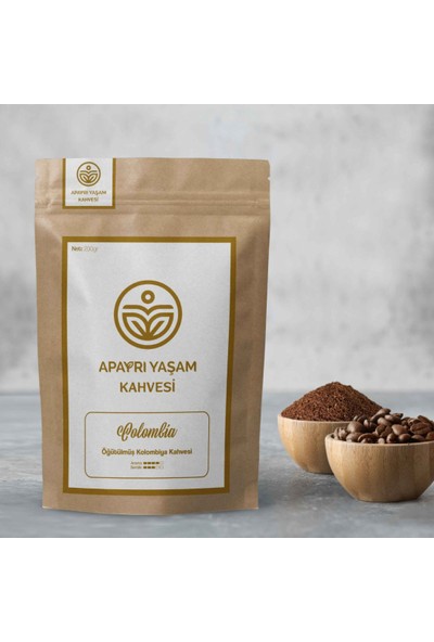 Apayrı Yaşam Colombia Filtre Kahve  Apayrı Yaşam Colombia Filtre Kahve