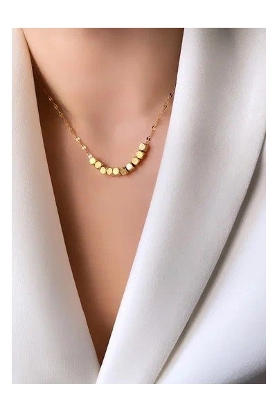 Madambb Kadın Vip Küp Çelik Kolye