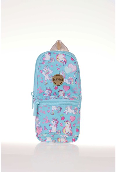 Kaukko Nature Junior Bag Kalem Çantası Unıcorn Turkuaz K2322 Kaukko Nature Junior Bag Kalem Çantası Unıcorn Turkuaz K2322