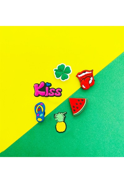 Crocs Jibbitz Terlik Süsü 6'lı Şans Serisi