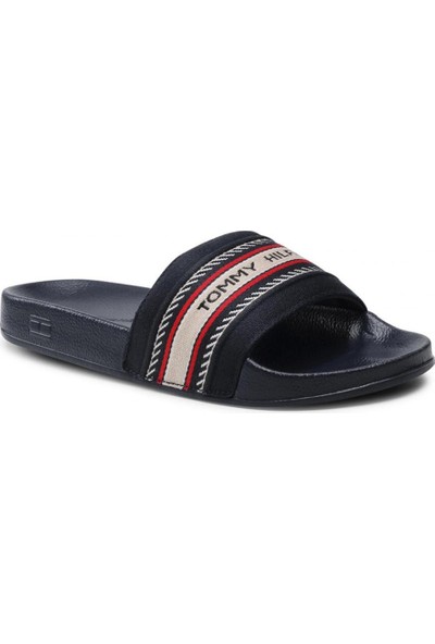 Tommy Hilfiger Kadın Tommy Hilfiger Kadın Th Artisanal Pool Slide Terlik FW0FW05758 Tommy Hilfiger Kadın Tommy Hilfiger Kadın Th Artisanal Pool Slide Terlik FW0FW05758