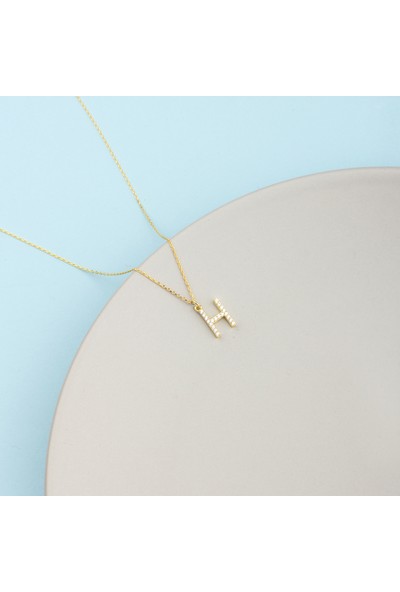 Ravza Gümüş 925 Ayar Gümüş H Harf Kolye Ravza Gümüş 925 Ayar Gümüş H Harf Kolye