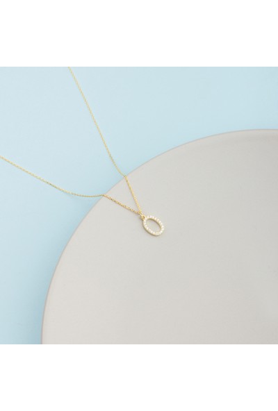 Ravza Gümüş 925 Ayar Gümüş O Harf Kolye Ravza Gümüş 925 Ayar Gümüş O Harf Kolye