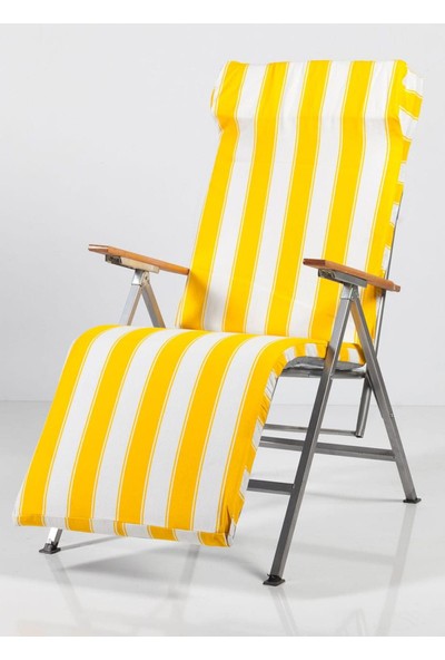 Pamukkale Branda Bahçe Şezlong Katlanır Sandalye Plaj Koltuğu Minderli Pamukkale Branda Bahçe Şezlong Katlanır Sandalye Plaj Koltuğu Minderli