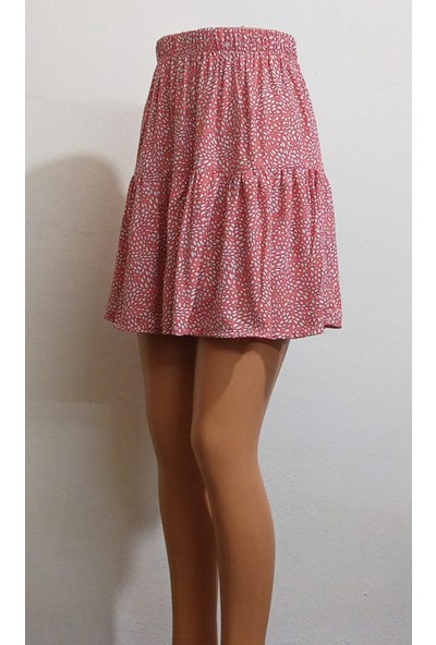 Nurören Fırfırlı Şortlu Etek