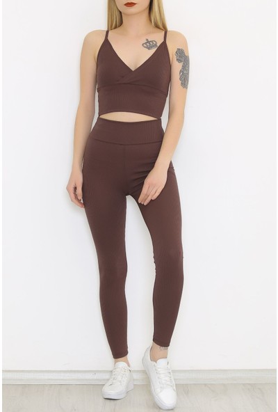 Rouva Fitilli Bralet Takım Kahve - 3285.801. Rouva Fitilli Bralet Takım Kahve - 3285.801.
