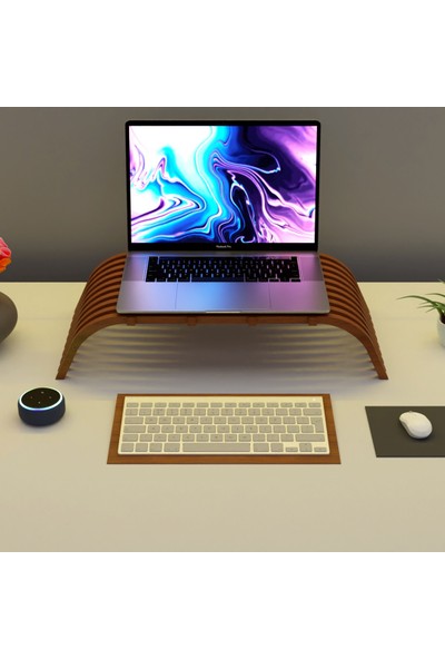 Sevinç Ticaret Kavisli Laptop Standı Sevinç Ticaret Kavisli Laptop Standı