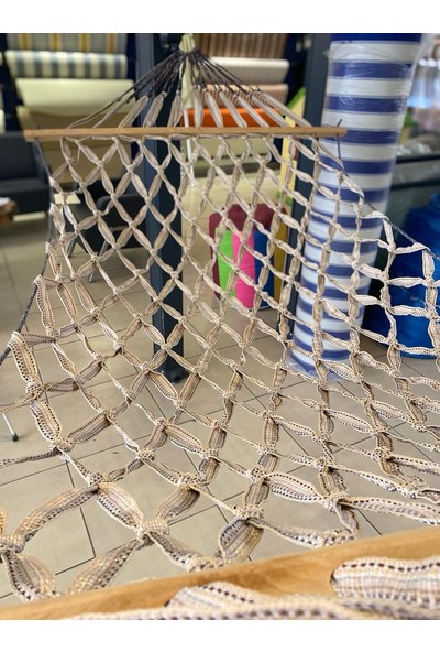 Pamukkale Branda Tek Kişilik Kolon Lüx Hamak