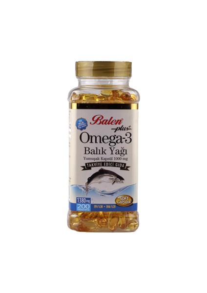 Balen Omega-3 Plus Balık Yağı (200'LÜ) Fiyatı - Taksit Seçenekleri