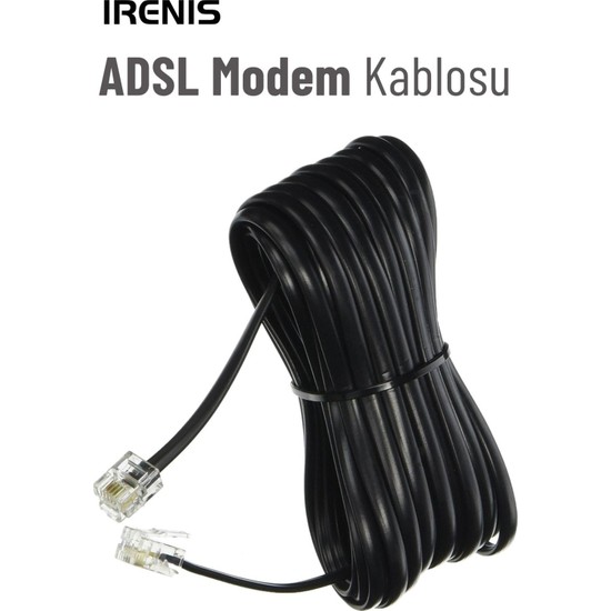 IRENIS Adsl Vdsl Modem Kablosu, RJ11 Kablo, Köken Telefon Fiyatı