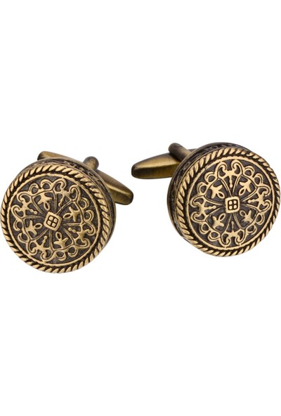 Erkekler Için Yüksek Kaliteli Gömlek Kol Düğmeleri Yuvarlak Bronz Vintage Desen Metal Manşet Bağlantıları Düğün Damat Hediyeler | Kravat Klipleri ve Kol Düğmeleri Erkekler Için Yüksek Kaliteli Gömlek Kol Düğmeleri Yuvarlak Bronz Vintage Desen Metal Manşet Bağlantıları Düğün Damat Hediyeler | Kravat Klipleri ve Kol Düğmeleri