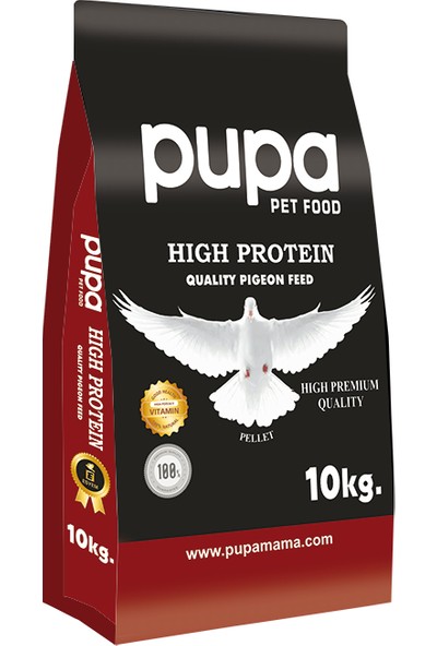 PUPA Pelet Yüksek Proteinli Güvercin Yemi (10KG) PUPA Pelet Yüksek Proteinli Güvercin Yemi (10KG)