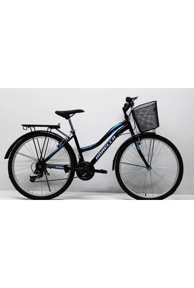 Dorello Siyahdorello Bisiklet 2650 Model 26 Jant Bisiklet Şehir Bisikleti Çamurluklu Bagajlı