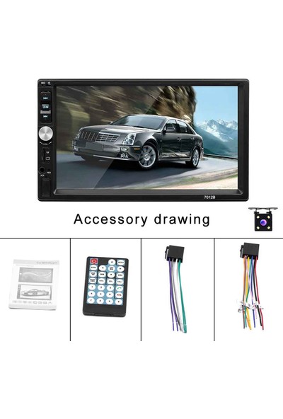 Sinuoer 7 Inç Geniş Ekran Bluetooth Mp5 Oynatıcı (Yurt Dışından) Sinuoer 7 Inç Geniş Ekran Bluetooth Mp5 Oynatıcı (Yurt Dışından)