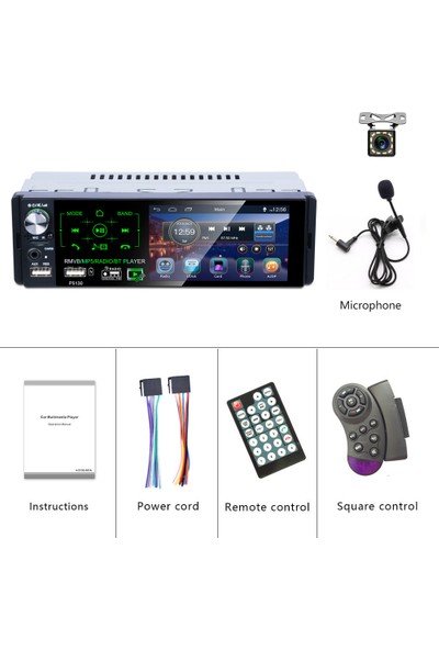 Sinuoer 4.1 Inç Mp5 Çift USB Ses ve Video Bluetooth Oynatıcı (Yurt Dışından) Sinuoer 4.1 Inç Mp5 Çift USB Ses ve Video Bluetooth Oynatıcı (Yurt Dışından)