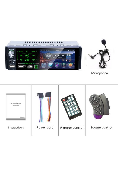 Sinuoer 4.1 Inç Mp5 Çift USB Ses ve Video Bluetooth Oynatıcı (Yurt Dışından) Sinuoer 4.1 Inç Mp5 Çift USB Ses ve Video Bluetooth Oynatıcı (Yurt Dışından)