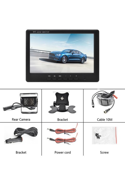 Sinuoer 7 Inç Hd Ir-Cut Monitör (Yurt Dışından) Sinuoer 7 Inç Hd Ir-Cut Monitör (Yurt Dışından)