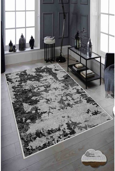 Halı Dekoratif Özel Tasarım Modern İnce Yıkanabilir 800 Gr /M2 Kaymaz Taban Trend Halı