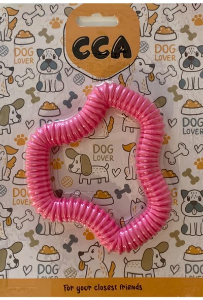 Atahanpet Tırtıklı Üçgen Şeklinde Kauçuk Köpek Oyuncağı Pembe Atahanpet Tırtıklı Üçgen Şeklinde Kauçuk Köpek Oyuncağı Pembe