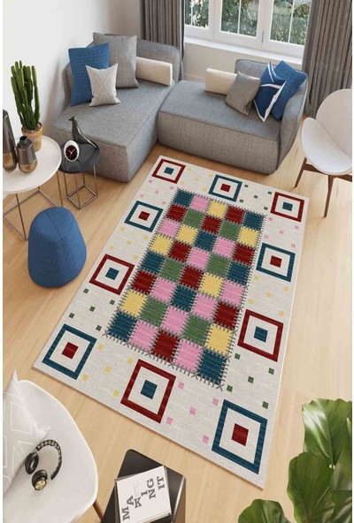 Halı Dekoratif Özel Tasarım Modern İnce Yıkanabilir 800 Gr /M2 Kaymaz Taban Trend Halı Halı Dekoratif Özel Tasarım Modern İnce Yıkanabilir 800 Gr /M2 Kaymaz Taban Trend Halı
