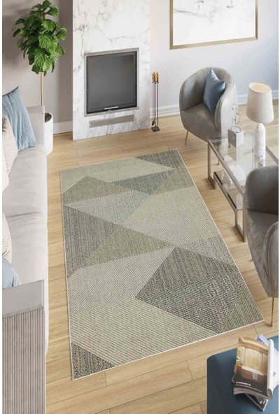 Halı Dekoratif Özel Tasarım Modern İnce Yıkanabilir 800 Gr /M2 Kaymaz Taban Trend Halı